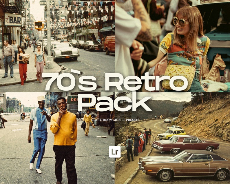 5 Lightroom Mobile Presets, 70s Retro Pack, Disposable Camera ...