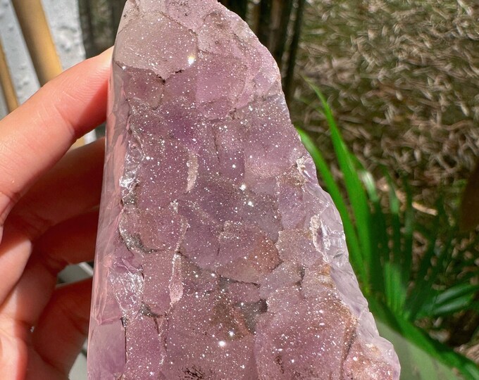 RARE Sugar Amethyst From Uruguay, Rainbow Amethyst, Sugary Amethyst ...