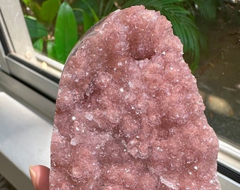 Pink Rutile on Stand - Etsy Canada