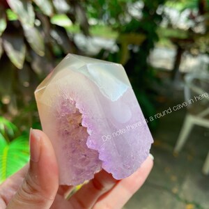 Beautiful Amethyst Agate Tower (magical Portal Tower Which Represents a ...