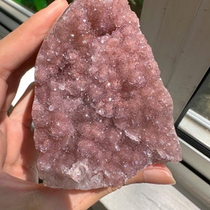 Pink Sugar Amethyst Geode. (geodes Are a Special Kind of Treasure ...