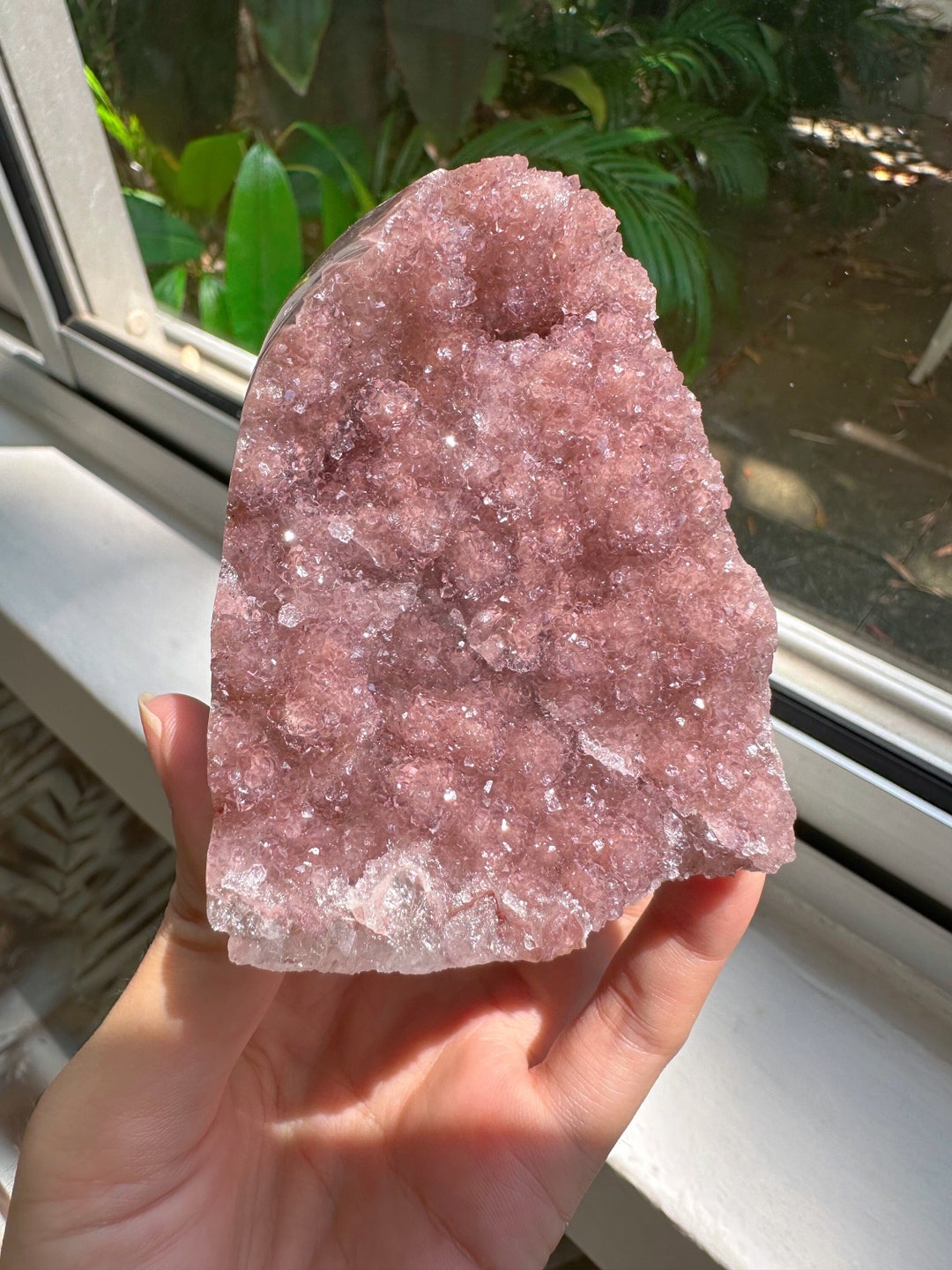 Pink Sugar Amethyst Geode. (geodes Are a Special Kind of Treasure ...