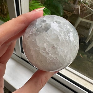 RARE Sugar Amethyst Sphere From Uruguay (5.7cm), Sugary Amethyst Sphere ...