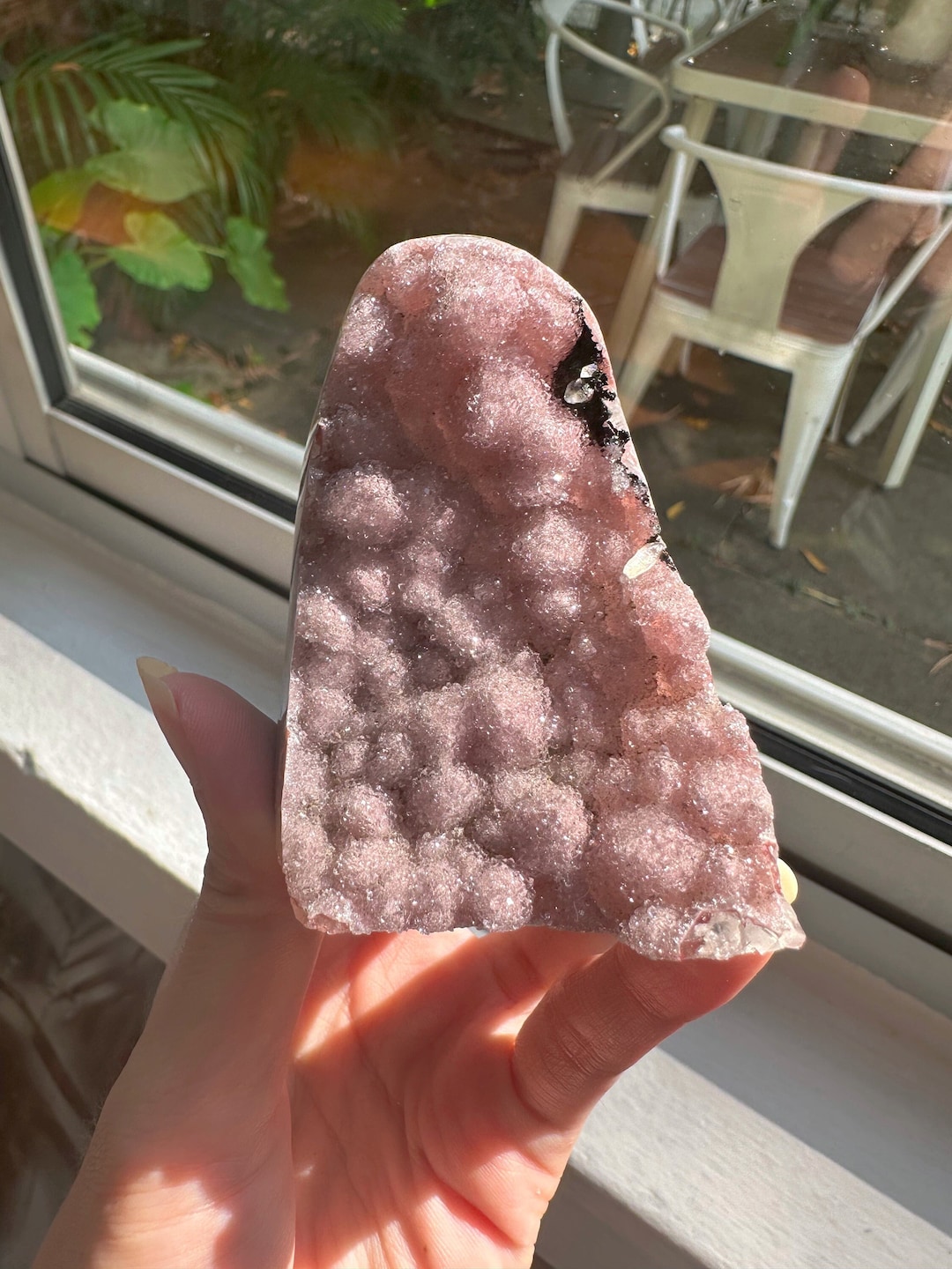 RARE Pink Sugar Amethyst From Uruguay, Pink Amethyst. Geodes Are a ...