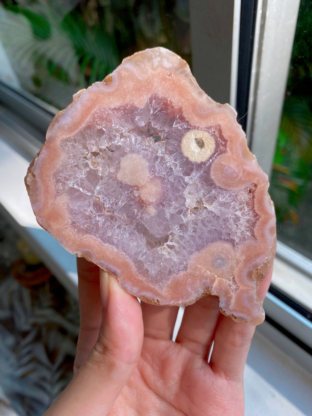 High Quality Pink Amethyst Slab - Etsy