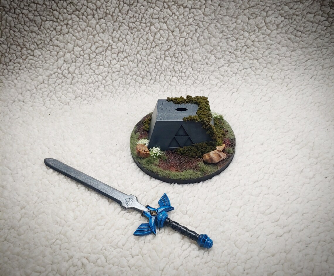 Mini Master Sword Desktop Prop - Etsy