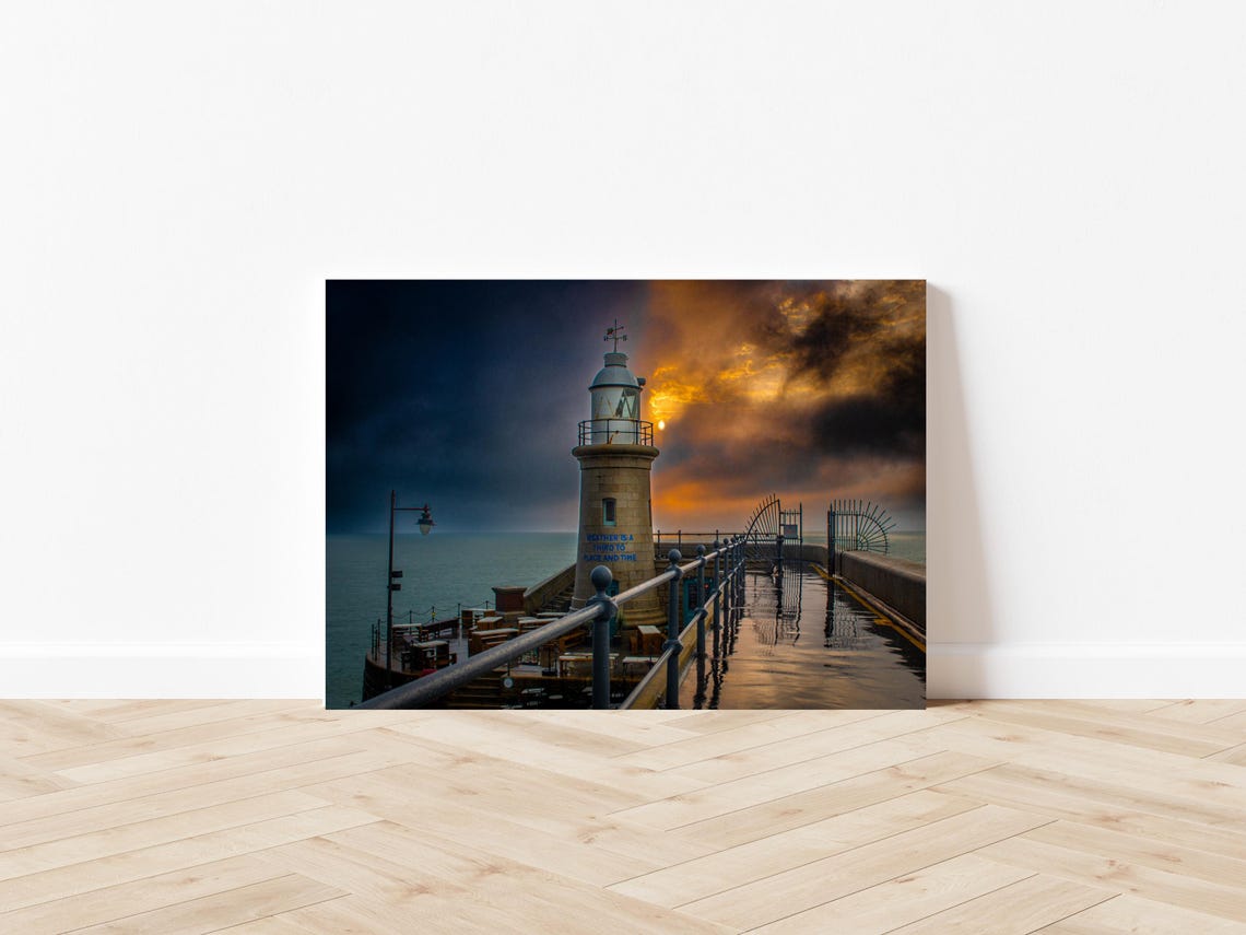 Folkestone Lighthouse - After the Storm - 06/09/2024. - Etsy