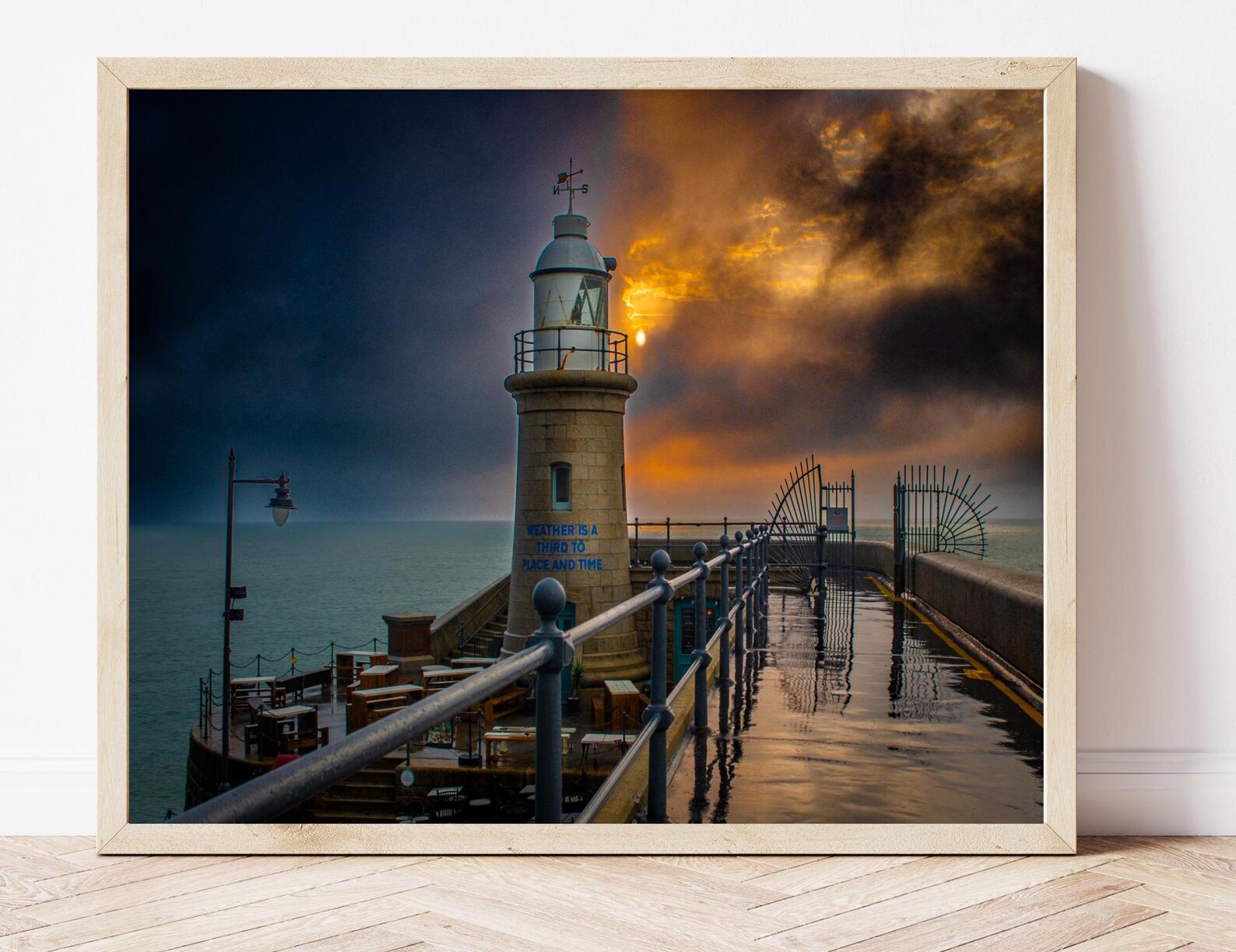 Folkestone Lighthouse - After the Storm - 06/09/2024. - Etsy