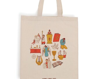 Lady of Guadalupe Tote Bag mary Bag Catholic Gift - Etsy