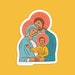 Holy Family Sticker - Etsy