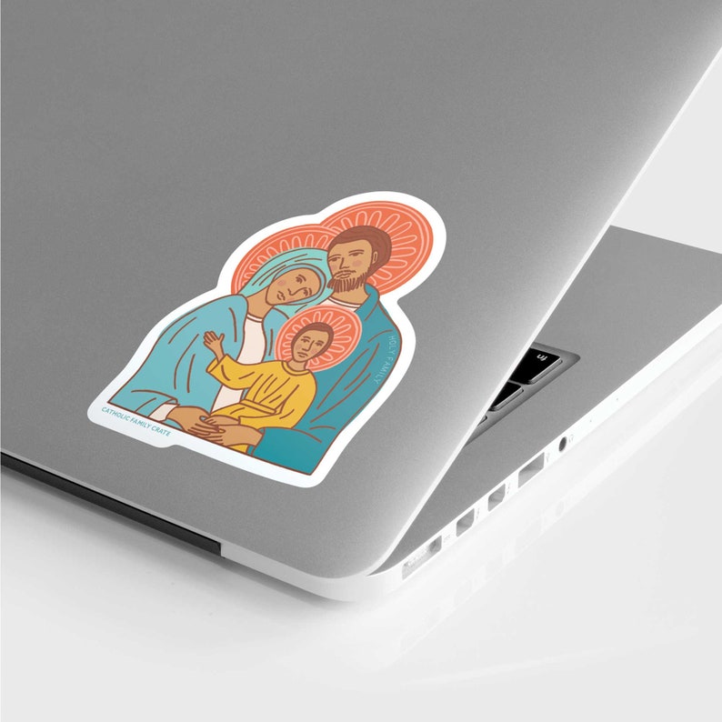 Holy Family Sticker - Etsy