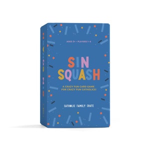 Catholic Card Game on Sin Sin Squash Holy Reconciliation - Etsy