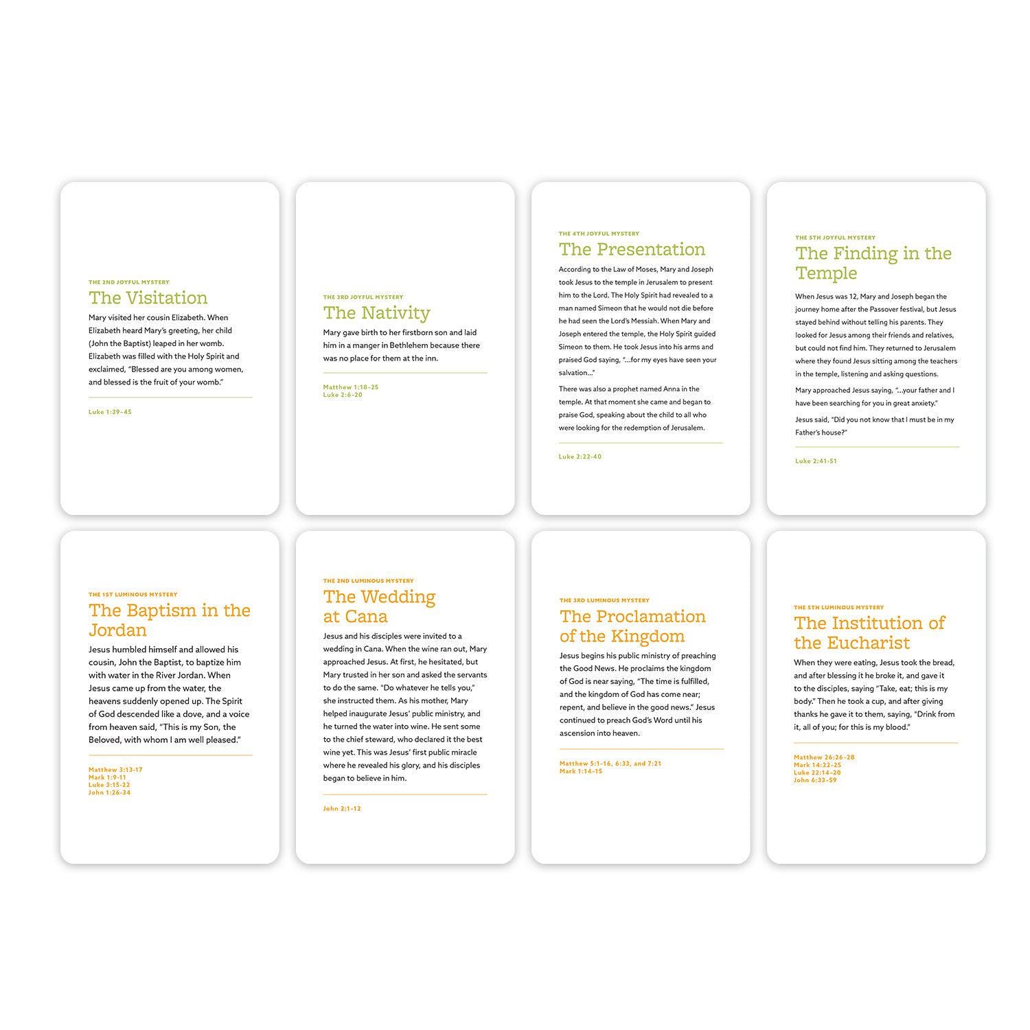 Rosary Flashcards, Flashcards, Pray the Rosary, Catholic Kids, Prayer ...