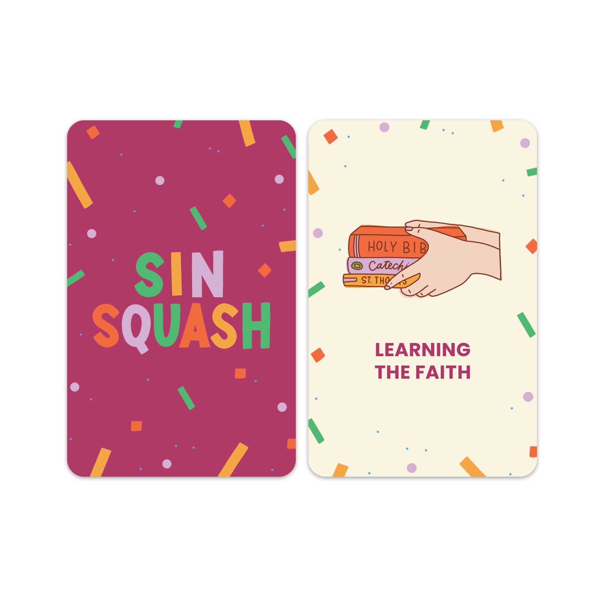 Catholic Card Game on Sin Confession Edition - Holy Reconciliation ...
