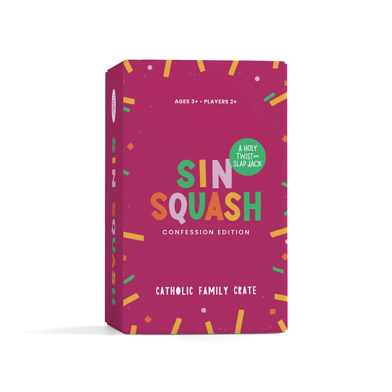 Catholic Card Game on Sin Confession Edition - Holy Reconciliation ...