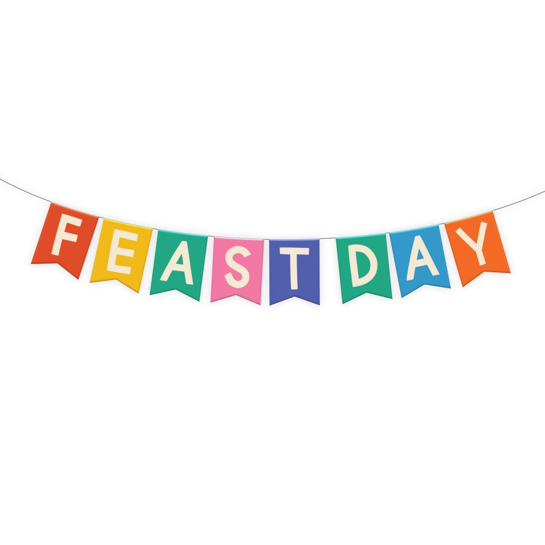 Feast Day Banner - Etsy