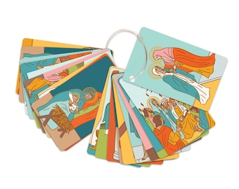 How to Pray the Rosary, Laminated Rosary Prayer Cards, Catholic Rosary ...