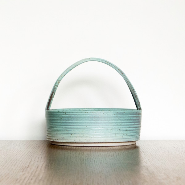 Ceramic Basket - Etsy
