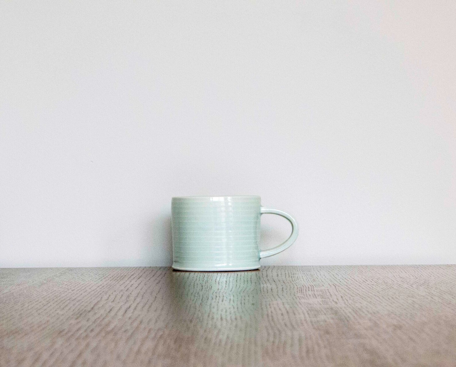 Handmade Porcelain Coffee/tea Mugs With Ribbed Texture - Etsy