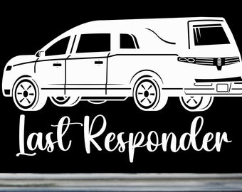Hearse Decal - Etsy