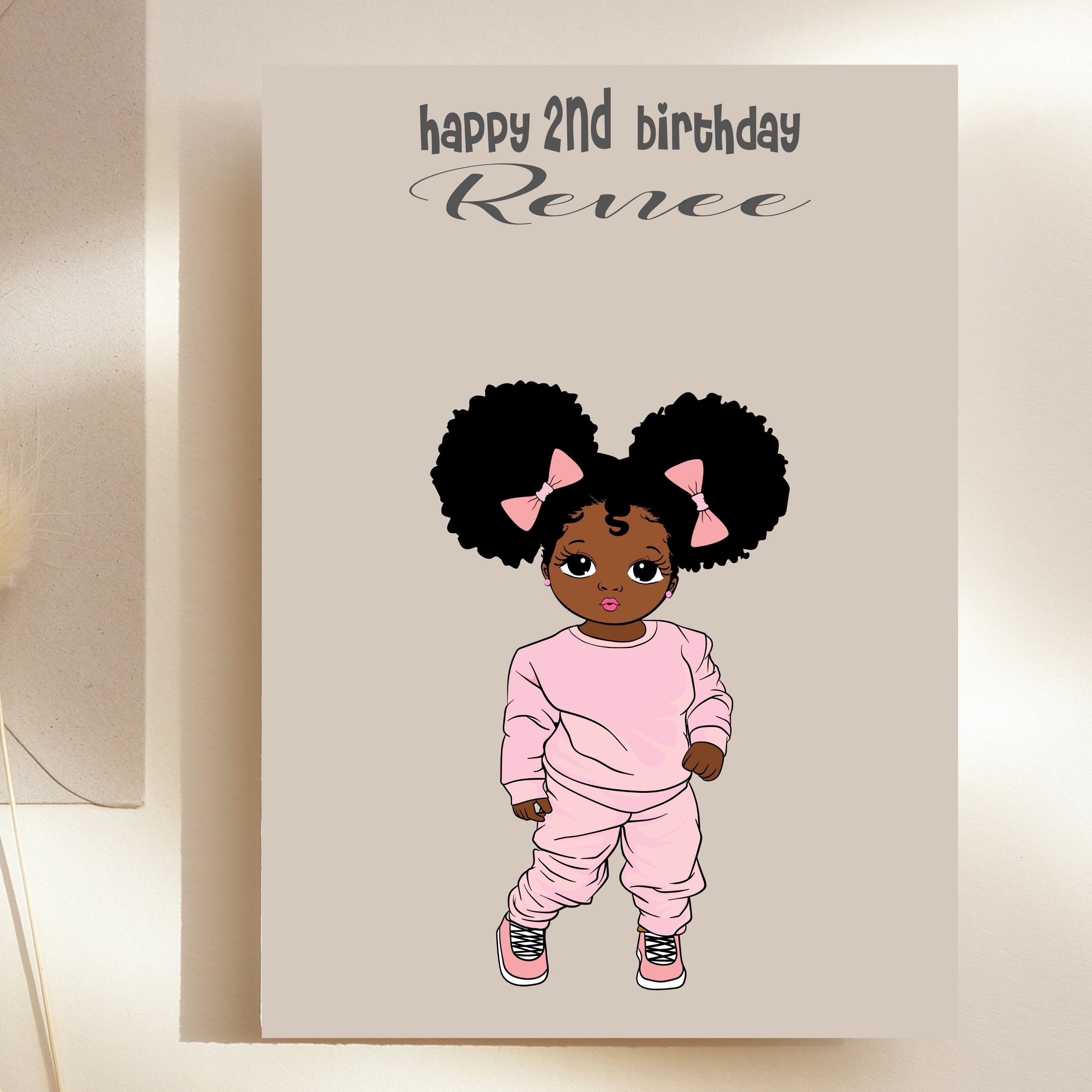 Personalised Twins Birthday Card. Twins Second Birthday, Milestone Card ...