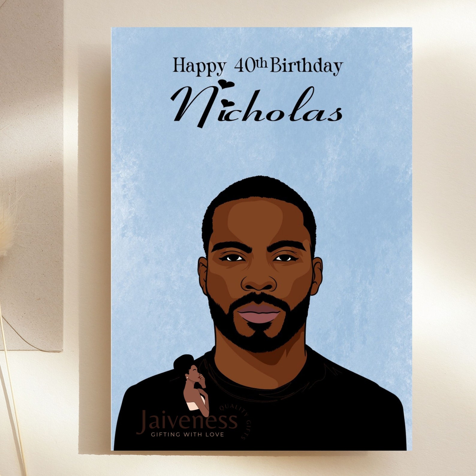 Black King Card Black Man Card African American Ethnic | Etsy UK