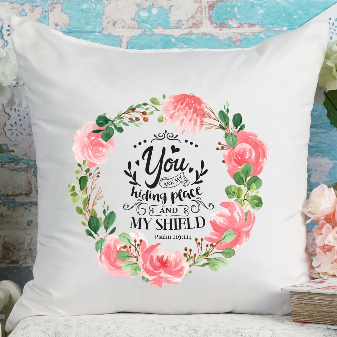 Bible Verse Cushion Cover Psalms Scripture Housewarming Gift - Etsy UK