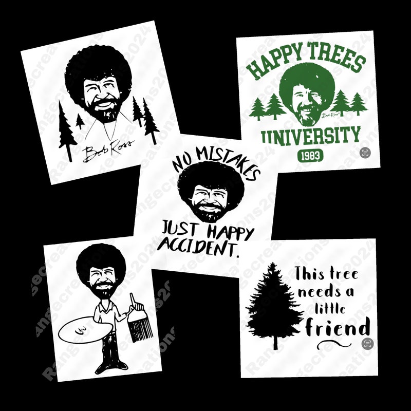 Bob Ross - Etsy