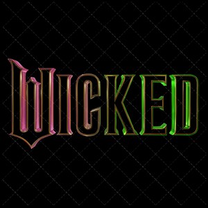 Wicked Movie Logo PNG Tshirt Printing Digital Download Instant Download ...
