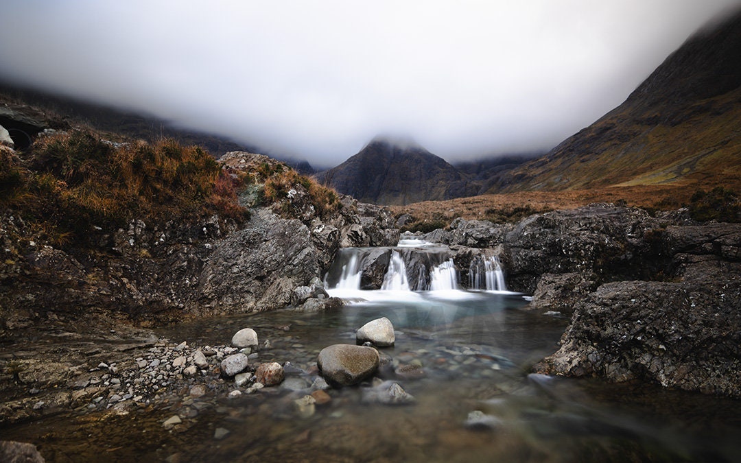 Printable Digital Download: Mystical Highlands - Fairy Pools of Isle of ...