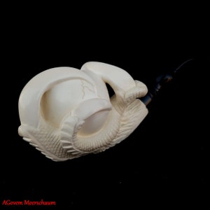 Agovem Dragon Eagle Claw Pipe, Gift for Him, Meerschaumpfeifen ...