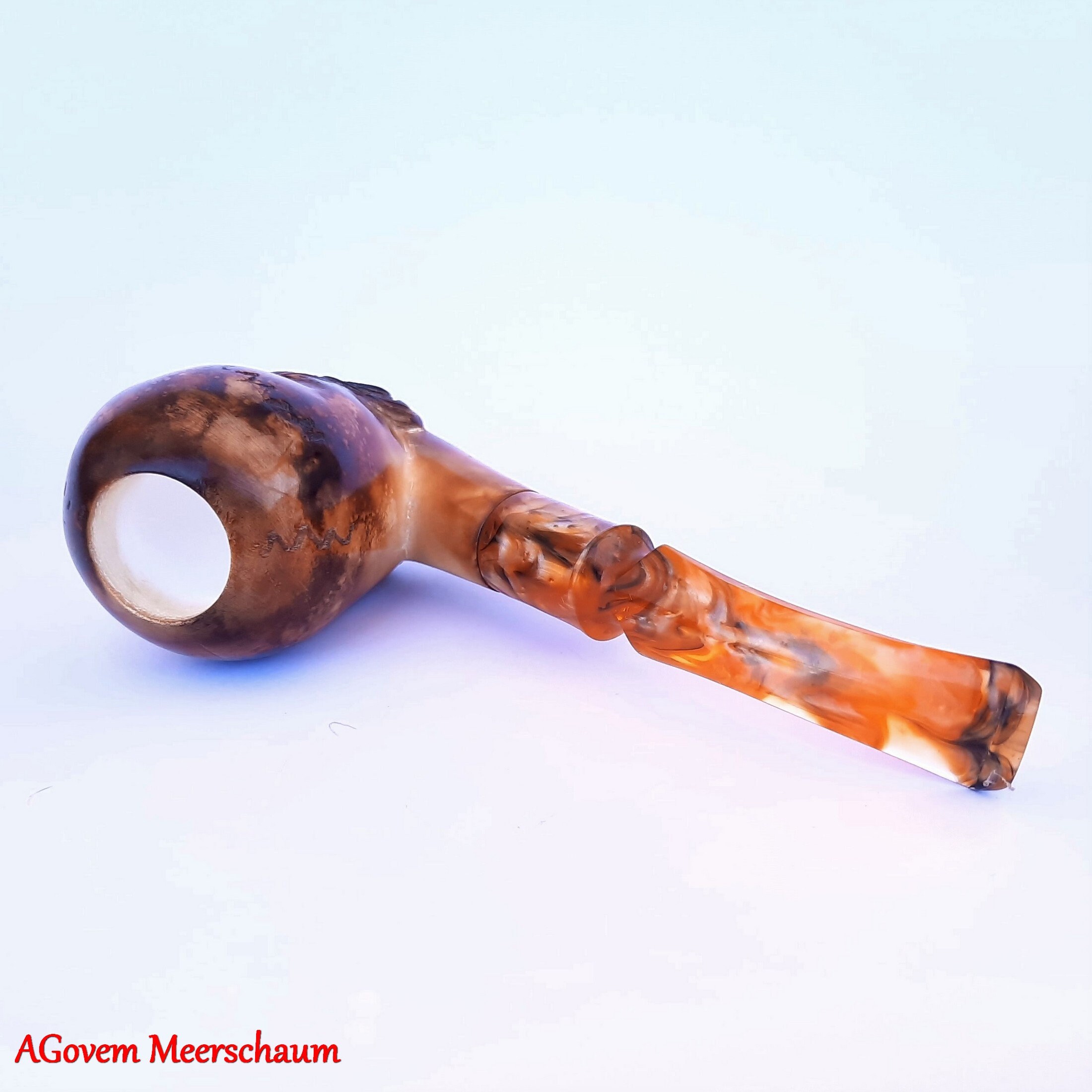 Bearded Skull Block Meerschaum Pipe, Smoking Pipe, Custom Made Pipe ...
