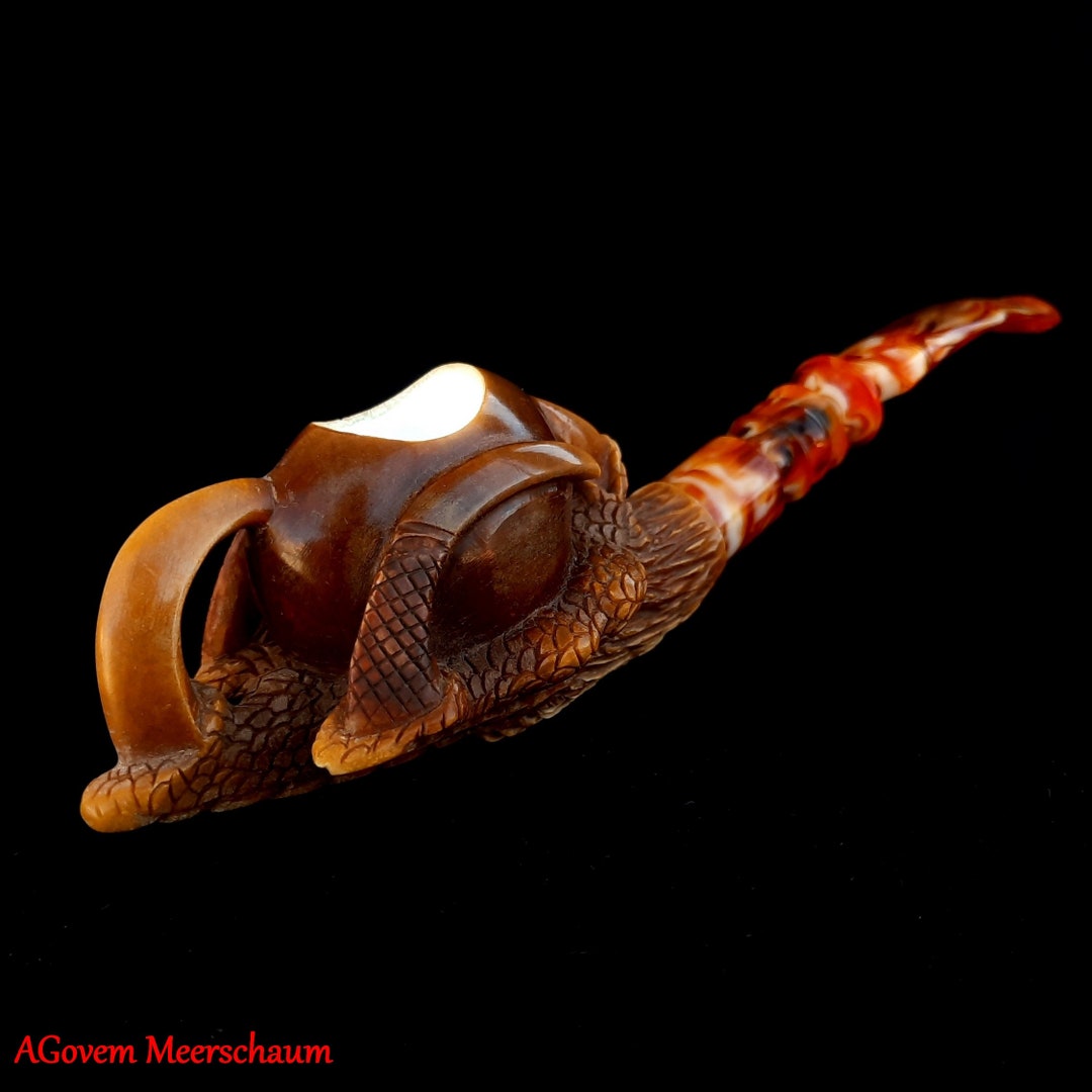 Agovem Dragon Eagle Claw Pipe, Gift for Him, Meerschaumpfeifen ...
