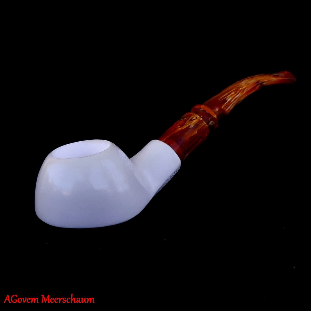 Tomato Block Meerschaum Pipe, Smoking Pipe, Custom Made Pipe, Tobacco ...