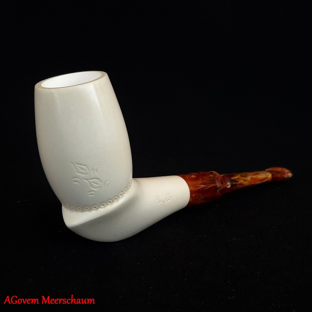 Freihand Meerschaum Rauchpfeife, Block Meerschaum, AGovem Meerschaum ...