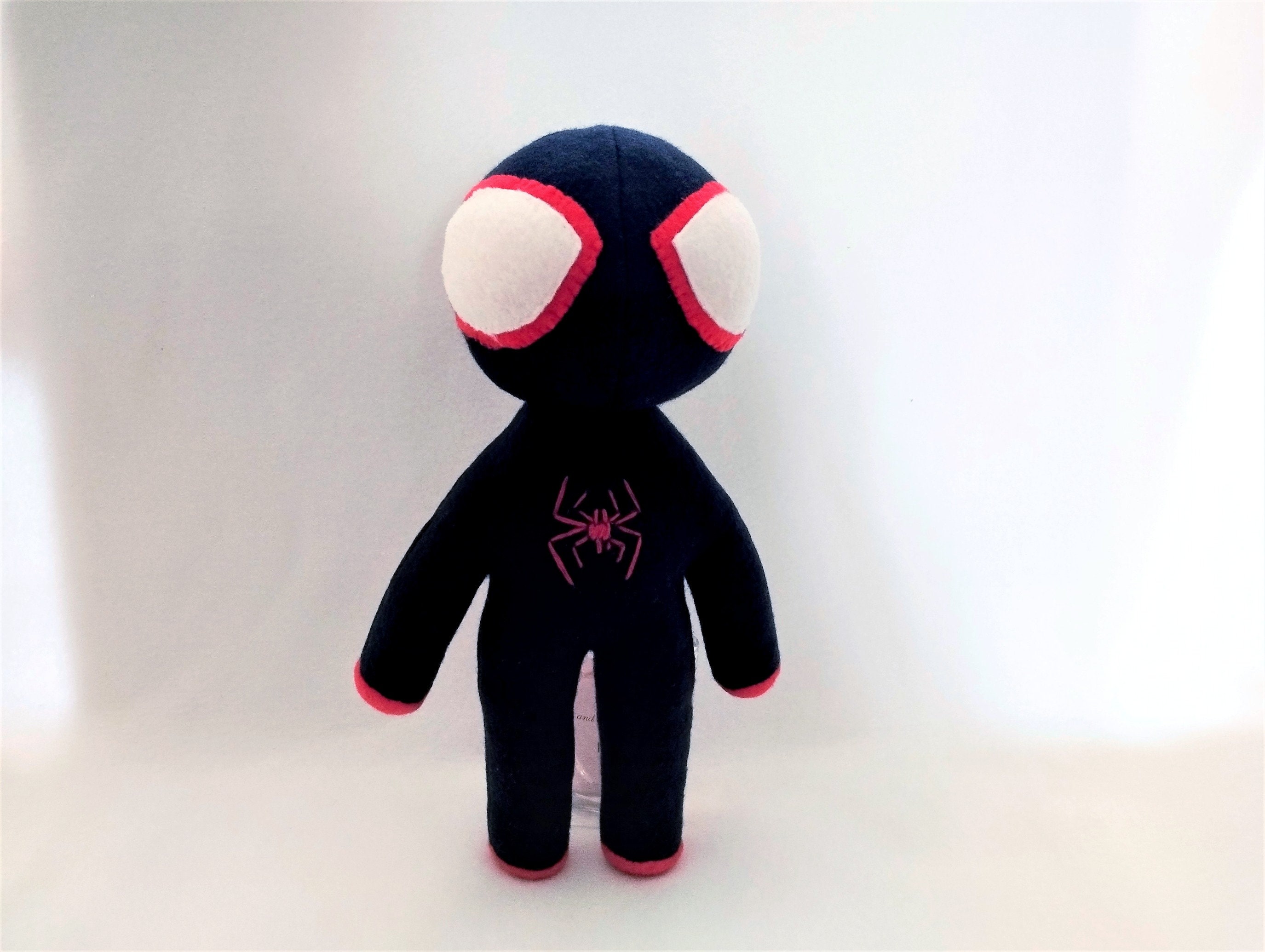Miles Man Spider Suit Beyond the Spiderverse Inspired Plush Marvel ...