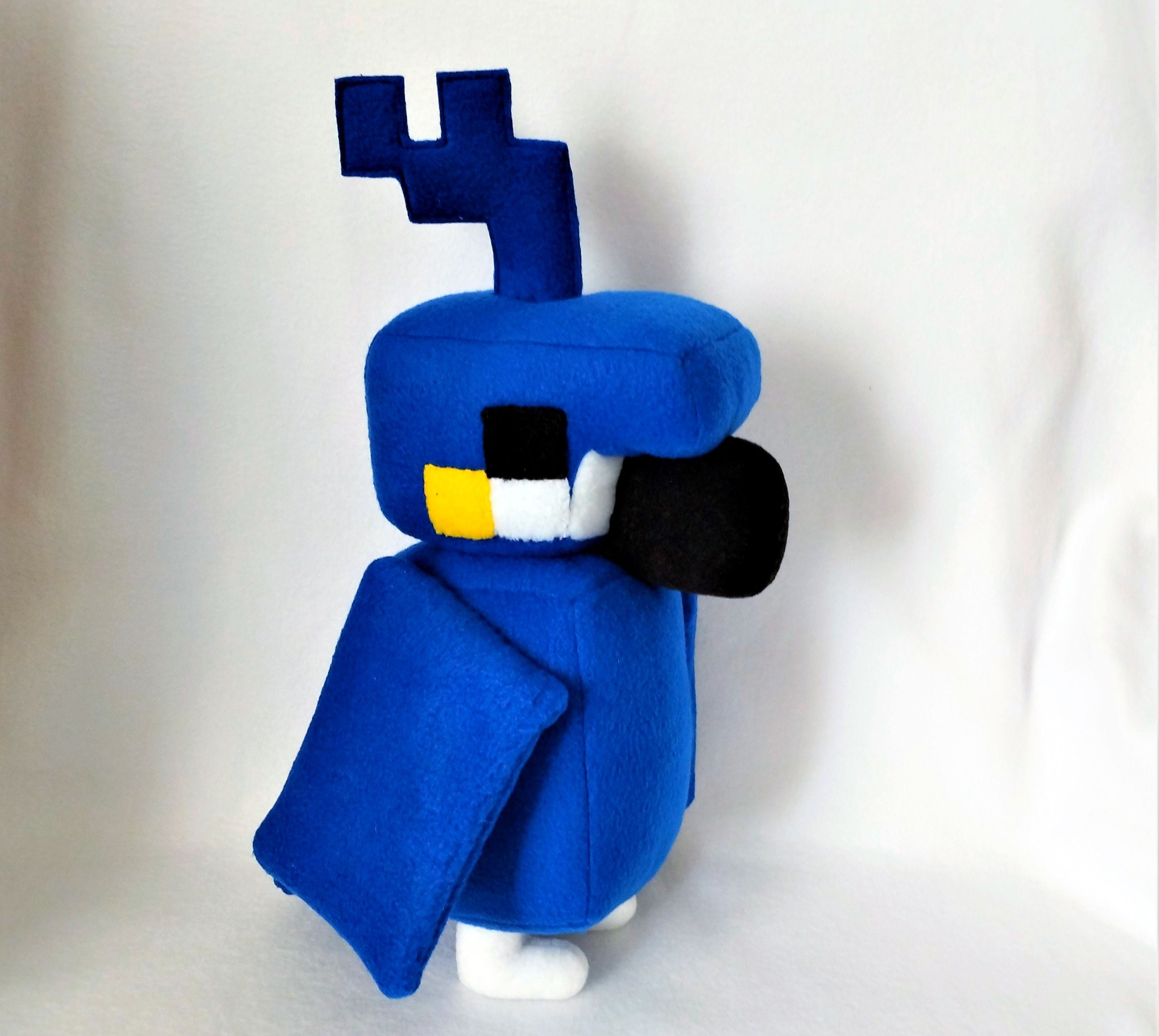 Minecraft Parrot With Spikes Vicious Plush Toy - Etsy