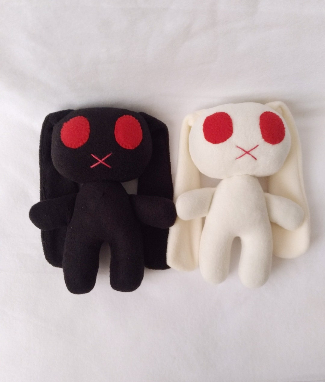 Mini Goth Bunny Plush, Creepy Bunny, Rabbit, Dexter’s Laboratory ...