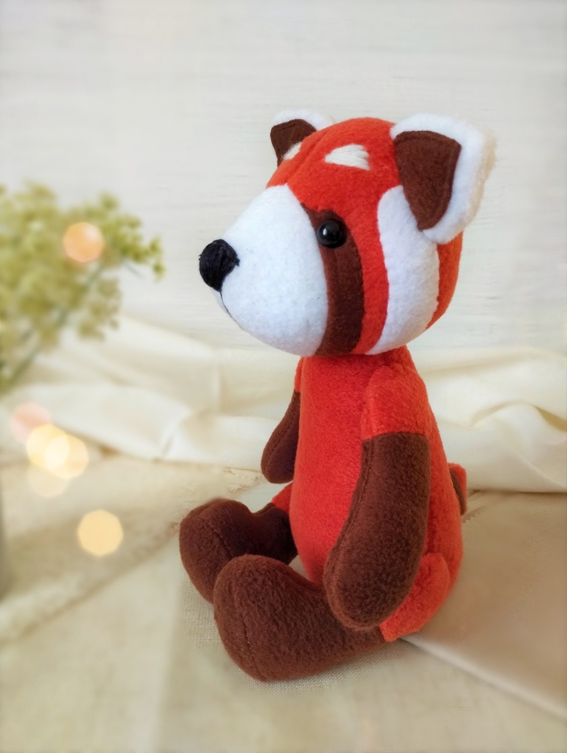 Red Panda Plush Plush Sewing Pattern Stuffed Animal PDF - Etsy