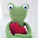 Frog Plush Stuffed Animal Sewing Pattern PDF Frog and Toad - Etsy