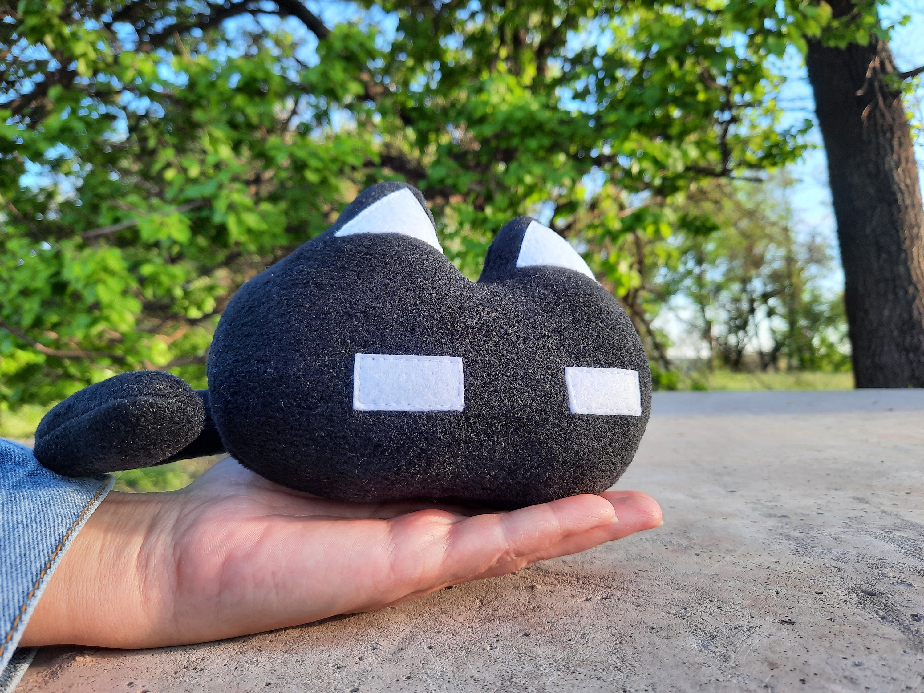 Omori Mewo Plush Omori Plush Gamer Gift Plush Toy Unofficial - Etsy