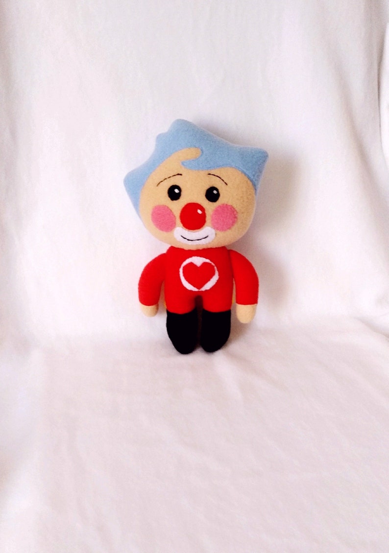 Toys Plush Plim Plim Plush Handmade Clown Soft Toy - Etsy