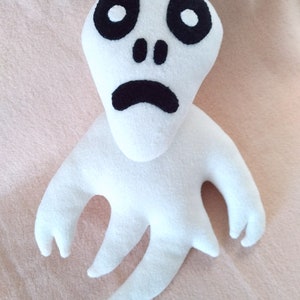 Alien Ghost Plush, Inspired by Trevor Henderson Soft Toy, Plushie Gift ...