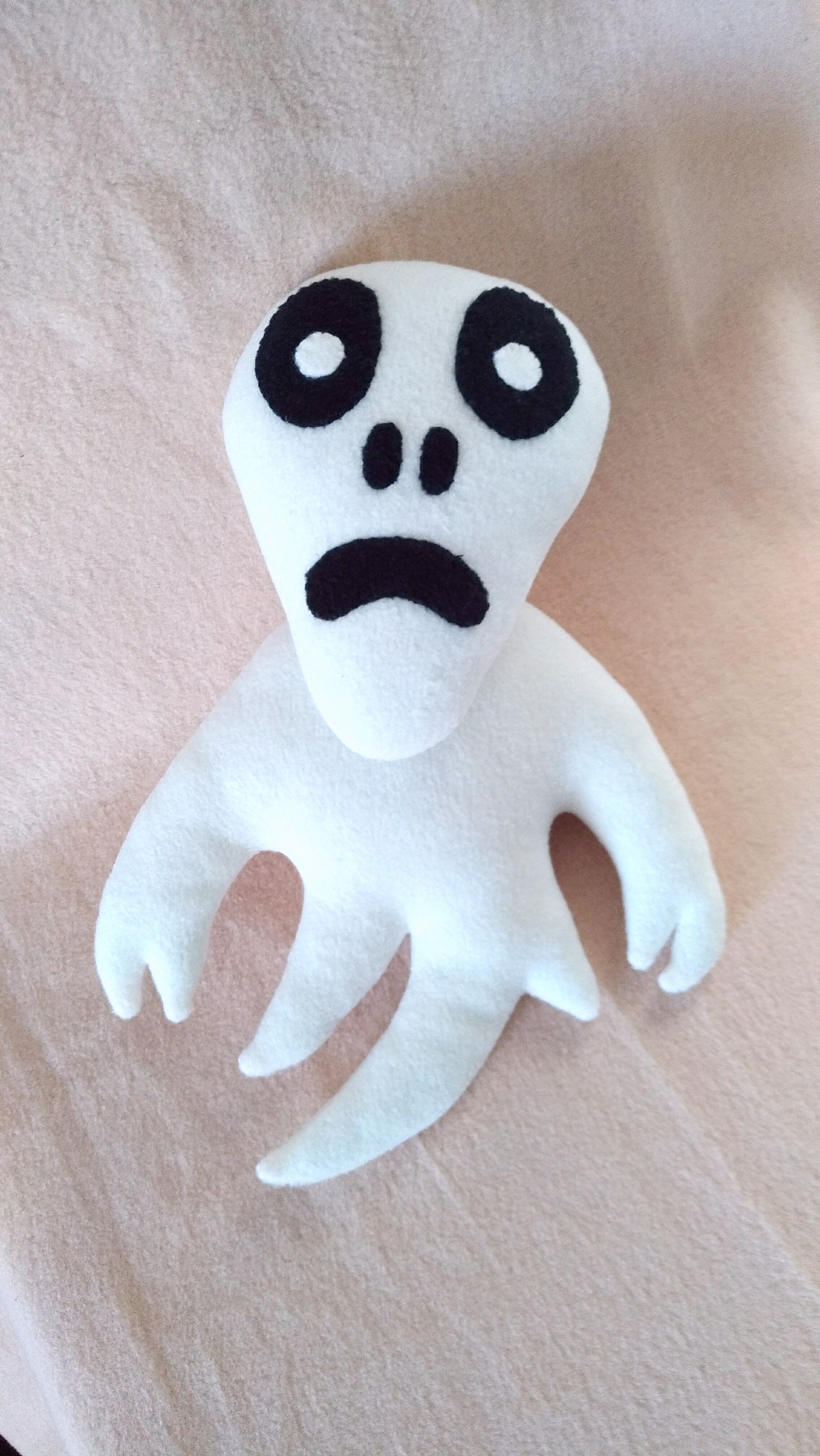 Alien Ghost Plush, Inspired by Trevor Henderson Soft Toy, Plushie Gift ...