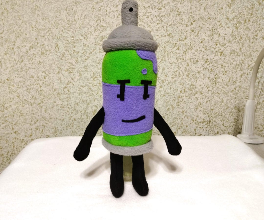 Spraypaint из Burner Object Show Incpired Funmade Unofficial Plush 32 ...