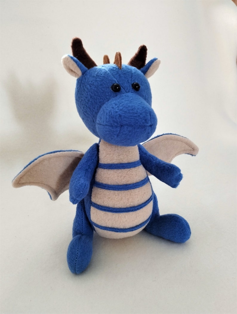 Dragon Plush Sewing Pattern PDF - Etsy