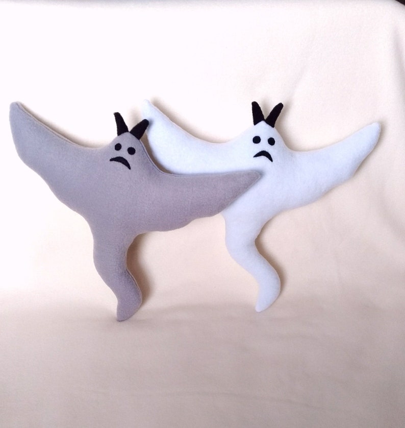 Sky Manta Plush Inspired by Trevor Henderson Sky Mantas Soft Toy ...