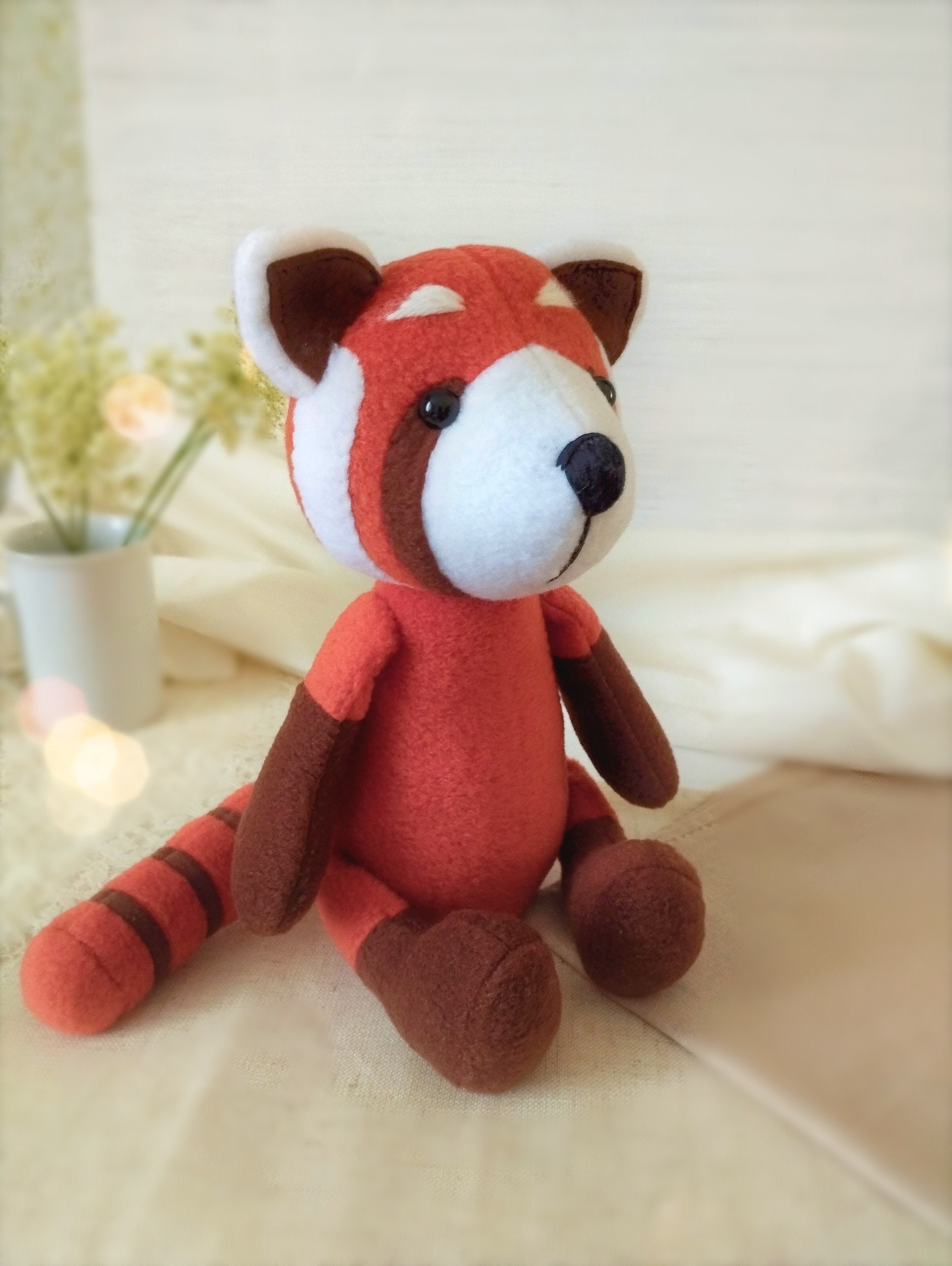 Red Panda Plush Plush Sewing Pattern Stuffed Animal PDF - Etsy