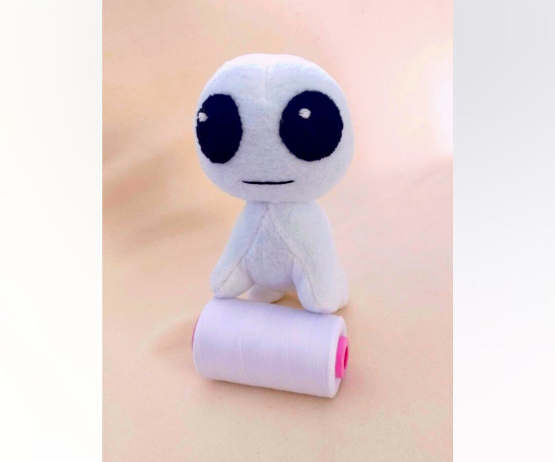 TBH White Yippee Creature Plush Sewing Pattern PDF Cute - Etsy