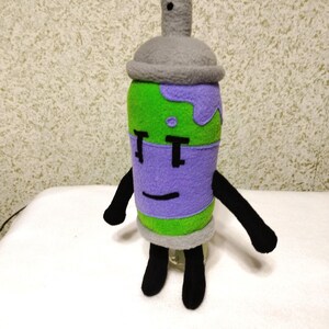 Spraypaint из Burner Object Show Incpired Funmade Unofficial Plush 32 ...